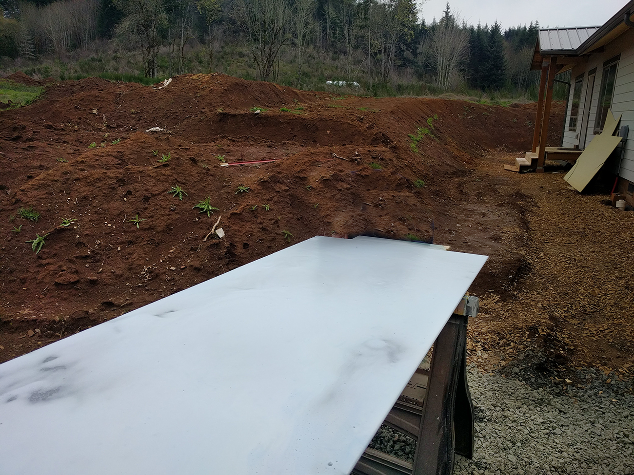 “Aging” Galvanized Steel – Heart, Mind, Soul, and Strength