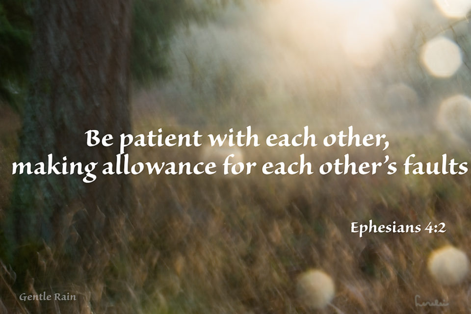 Patience – Heart, Mind, Soul, and Strength